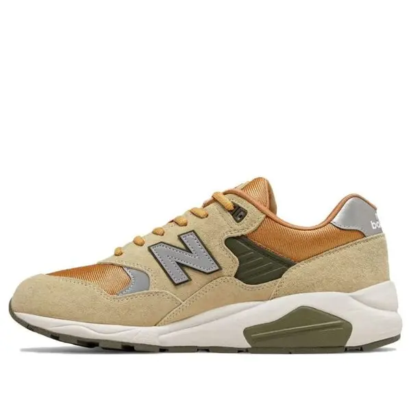 NEW BALANCE 580 D "cream Yellow" Casual Sneakers - Cream/yellow
