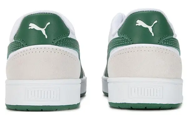 PUMA Court Guard Mix Low Top Sneakers - White/green