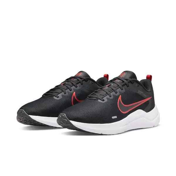 Nike Downshifter Athletic Sneakers - Black/red