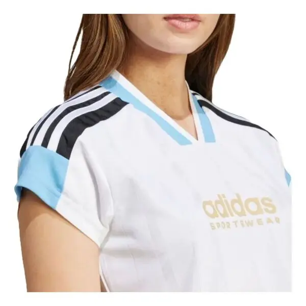 Adidas Tiro Cut 3-stripes Cropped T-shirt