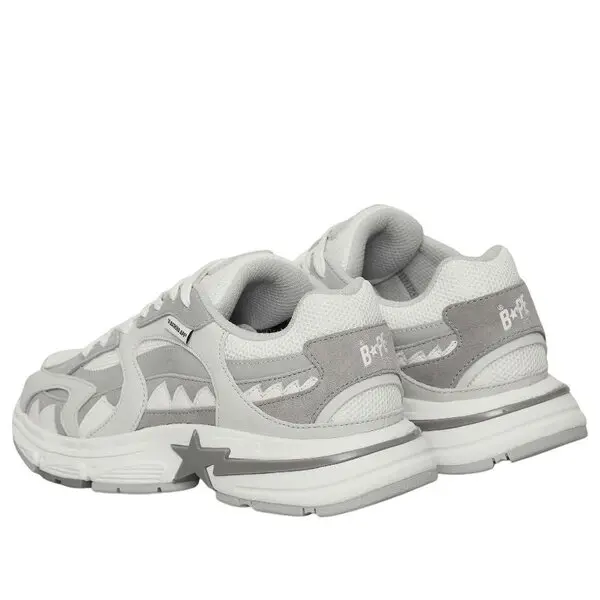 A BATHING APE Shark Sta M2 Sneakers - White