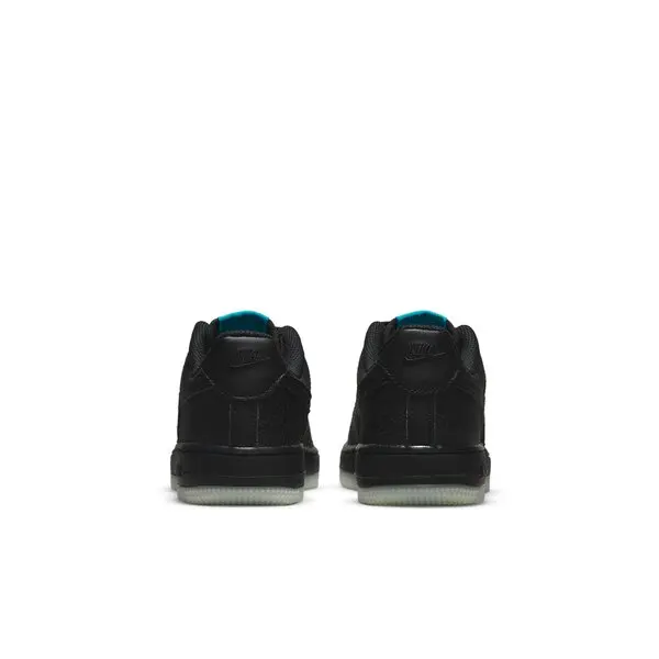 Nike Force 1 Low "space Jam X Computer Chip" Sneakers - Black/blue