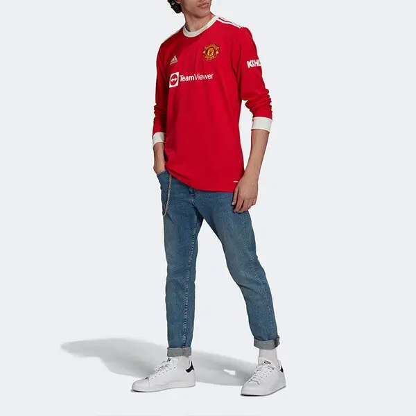 Adidas Manchester United 21/22 Long Sleeve Home Jersey