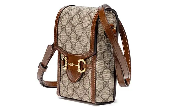 Gucci Horsebit 1955 Mini Bag In Gg Supreme Canvas
