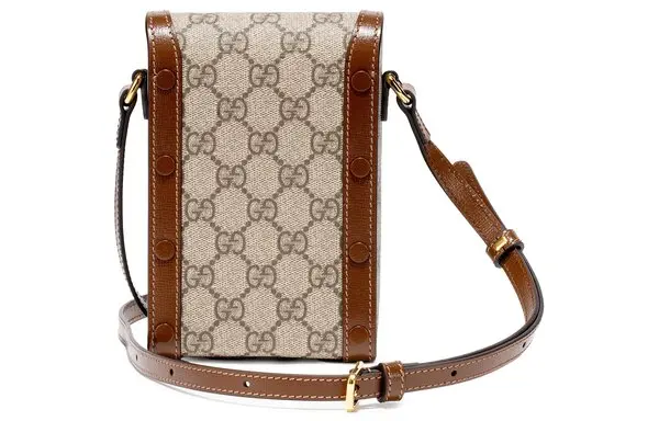 Gucci Horsebit 1955 Mini Bag In Gg Supreme Canvas