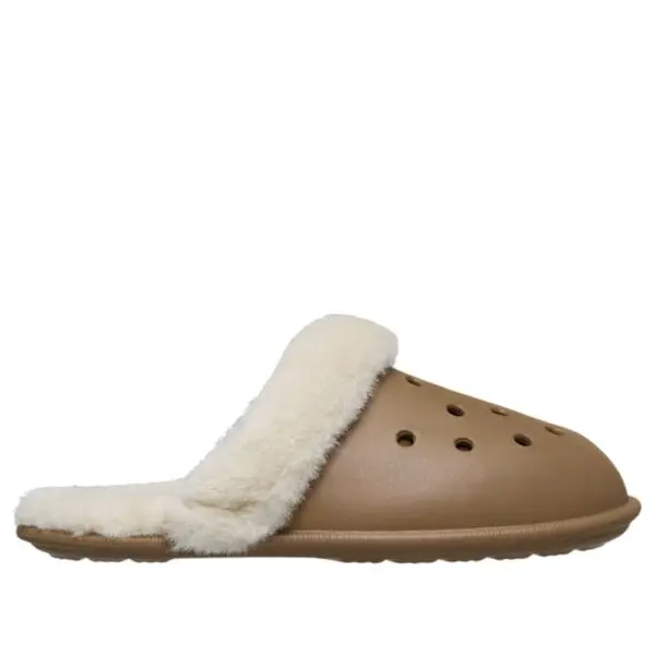 CROCS Classic Fuzz Scuff Clogs