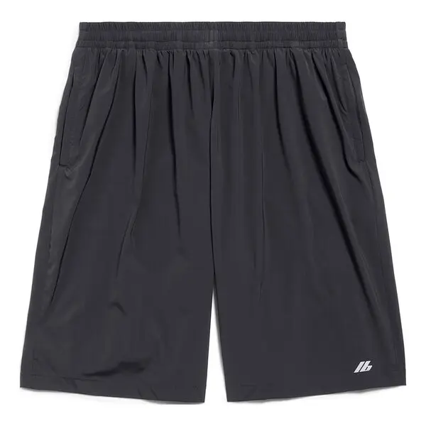 Balenciaga Activewear Stretch Shorts - Black