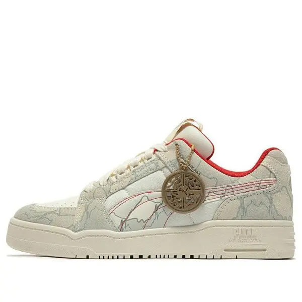 PUMA Slipstream Lo Cny Papermaking Sneakers - White/red