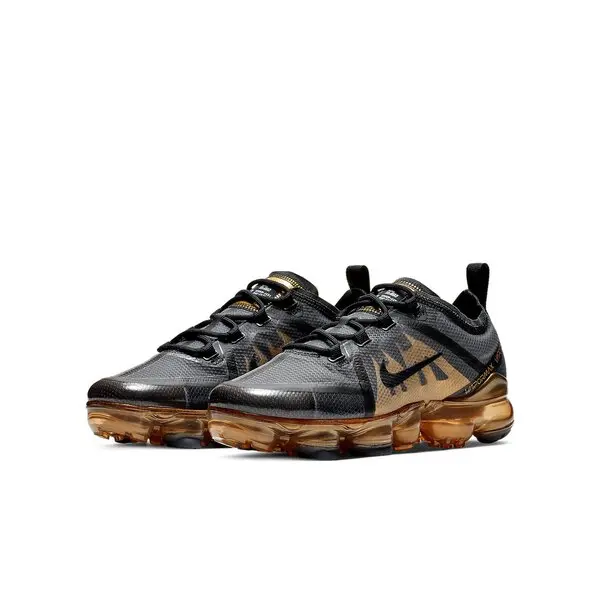 Nike Vapormax 2019 " Gold" Athletic Sneakers