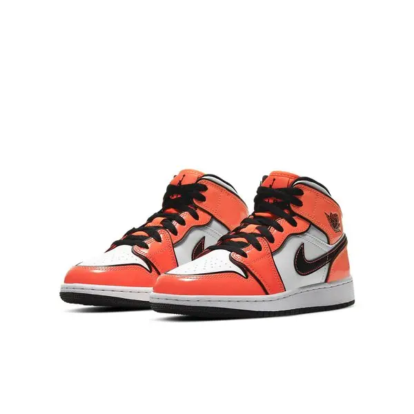 JORDAN 1 Mid Se "turf - Orange