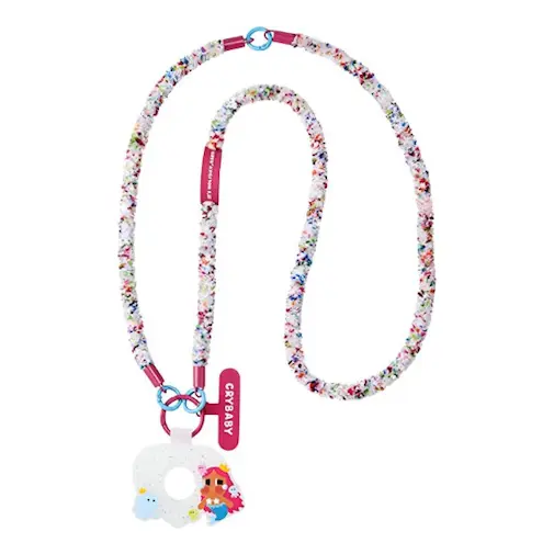 POP MART Crybaby Vacation Mode On Series 'merbaby Tears' Secret Edition Long Lanyard - Multi-color