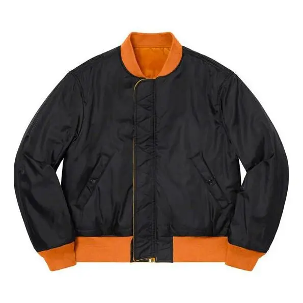 Supreme Clayton Patterson Skulls Velvet Bomber Jacket