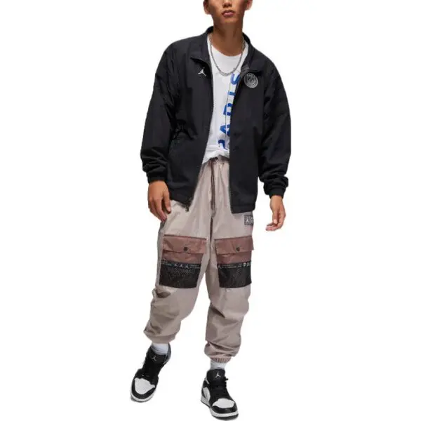 JORDAN Stand Collar Zip-up Jacket