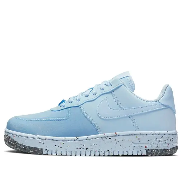 Nike Force 1 Crater Low Top Sneakers - Light Blue