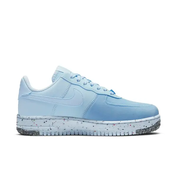 Nike Force 1 Crater Low Top Sneakers - Light Blue