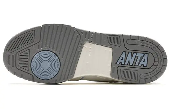ANTA Flame 5.0 Athletic Sneakers - White/blue