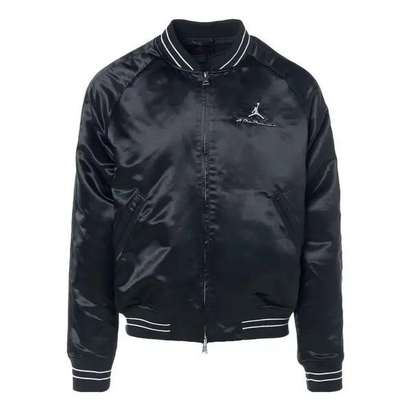 JORDAN X A Ma Maniere Souvenir Jacket - Black