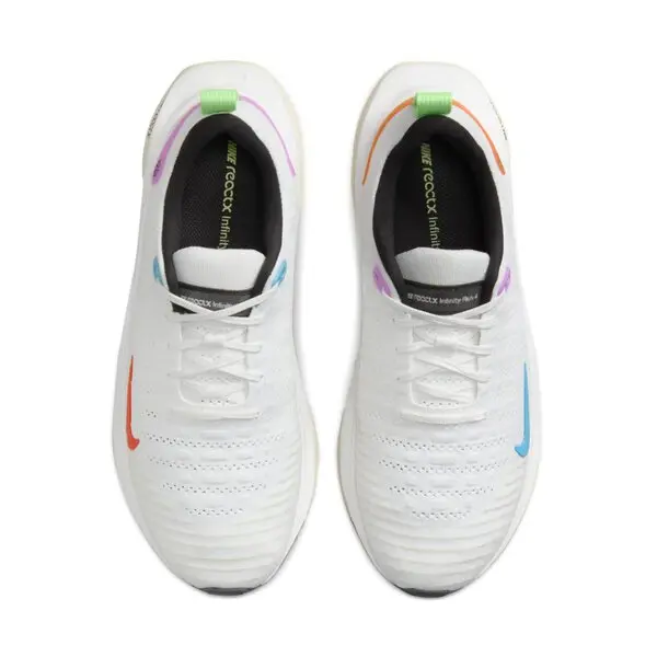 Nike Reactx Infinity Run 4 Se Sneakers - White/fuchsia Dream/blue Lightning