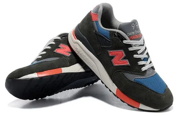 NEW BALANCE J Crew 998 "made In Usa" Sneakers - Black/gray/blue