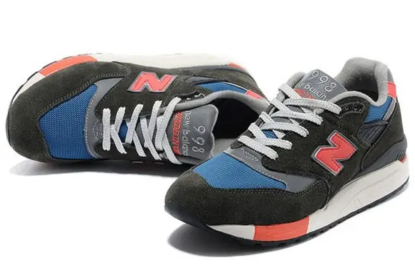NEW BALANCE J Crew 998 "made In Usa" Sneakers - Black/gray/blue