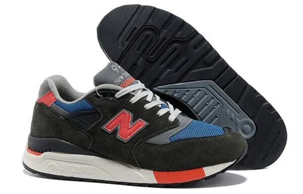 NEW BALANCE J Crew 998 "made In Usa" Sneakers - Black/gray/blue