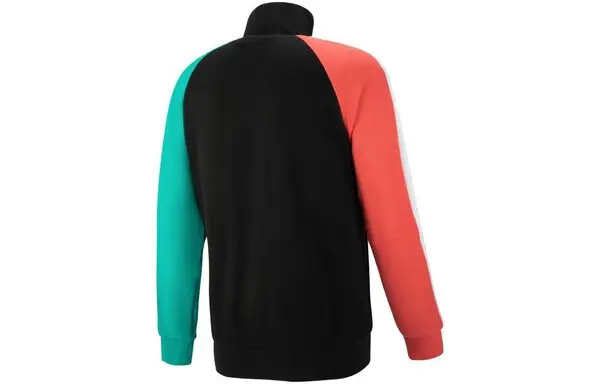 PUMA Iconic T7 Track Jacket - Black/blue/red