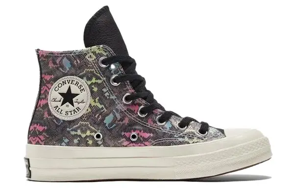 CONVERSE Chuck 70 High Top 'digital Daze Snakeskin - Black