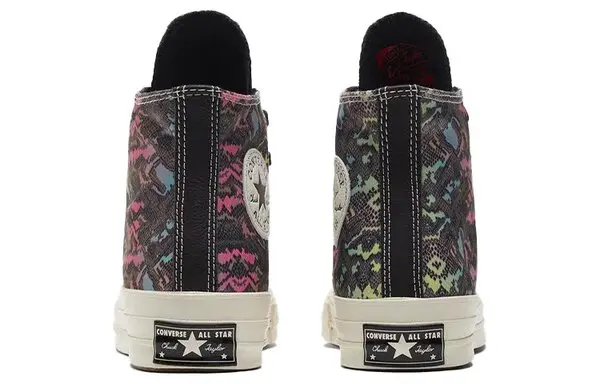 CONVERSE Chuck 70 High Top 'digital Daze Snakeskin - Black