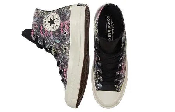 CONVERSE Chuck 70 High Top 'digital Daze Snakeskin - Black
