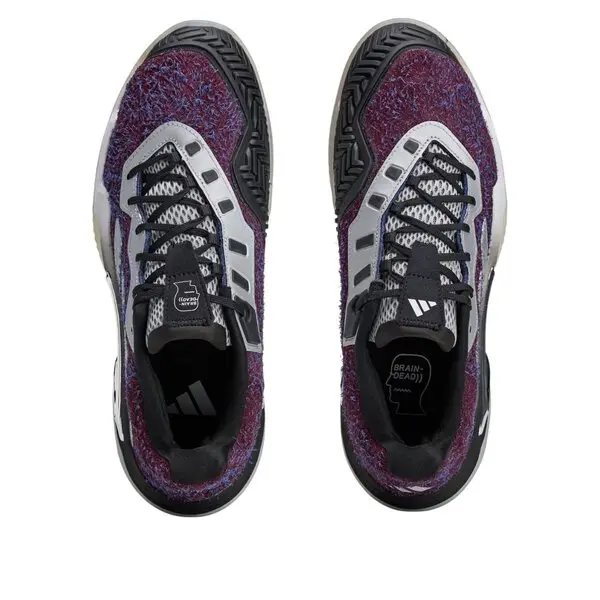 Adidas X Brain Dead Barricade 13 Sneakers - Multicolor/silver Metallic/core Black