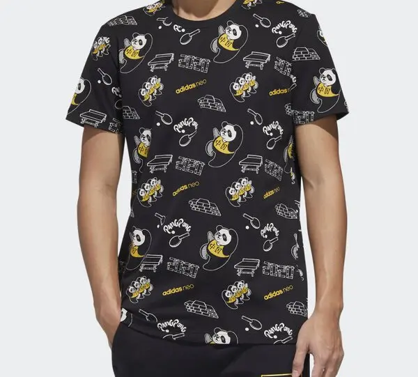 Adidas Neo Casual Sports Bear Short Sleeve