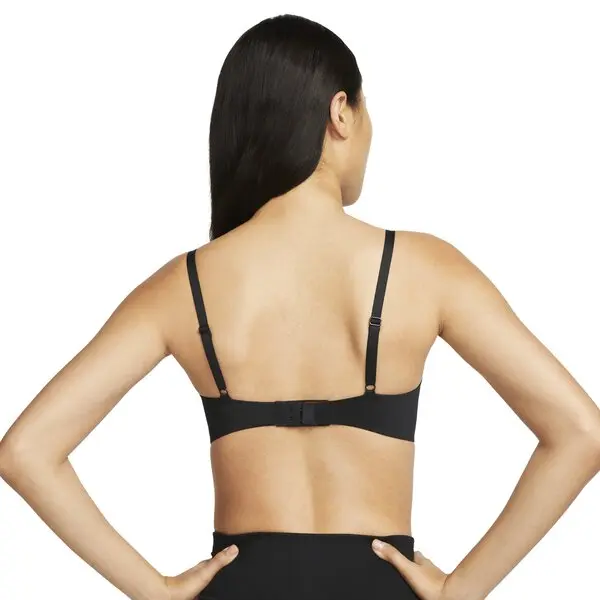 Nike Dri-fit Alate Minimalist Light Support Padded Sports Bra - Black