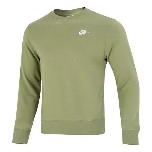 Nike Nsw Club Crw Ft 'avocado Green - Default Color