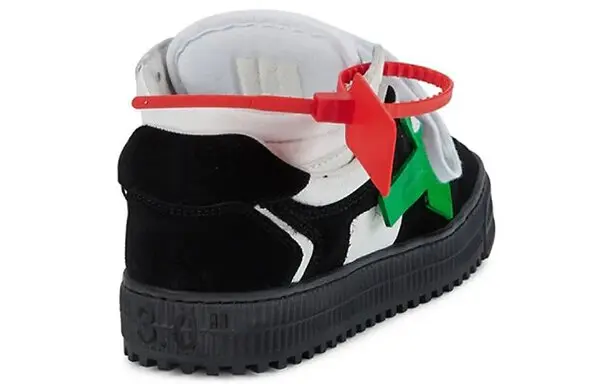 Off-White 3.0 Low Sneaker - Black/white/green