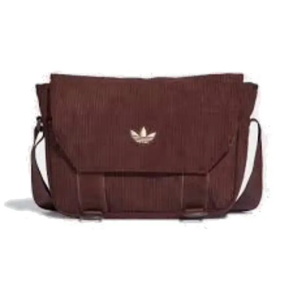 Adidas Original Corduroy Messenger Bag - Brown