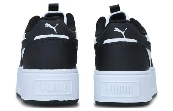 PUMA Karmen Rebelle Platform Sneakers - White/black