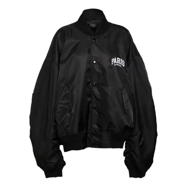 Balenciaga Varsity Jacket - Black
