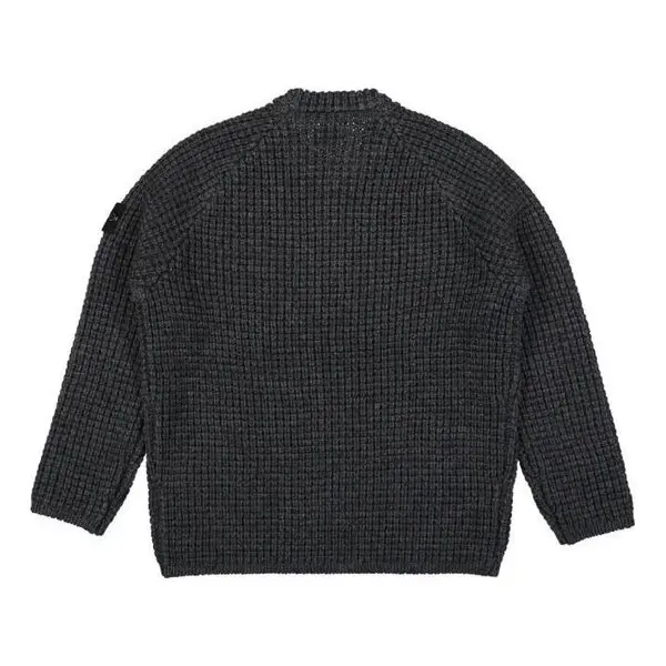 Stone Island President's Wool Sweater - Black