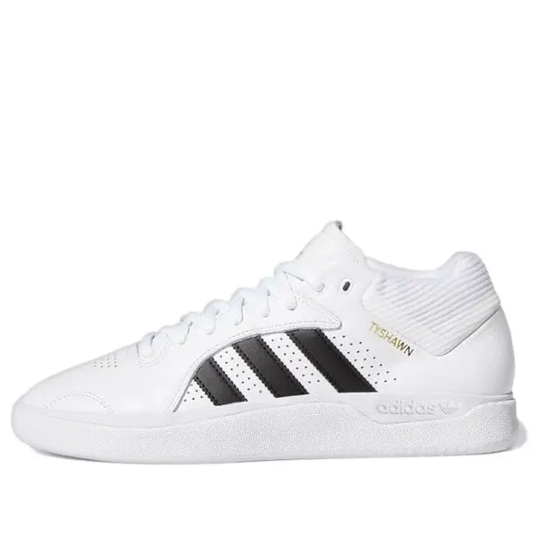 Adidas Tyshawn Mid Top Sneakers - White/black