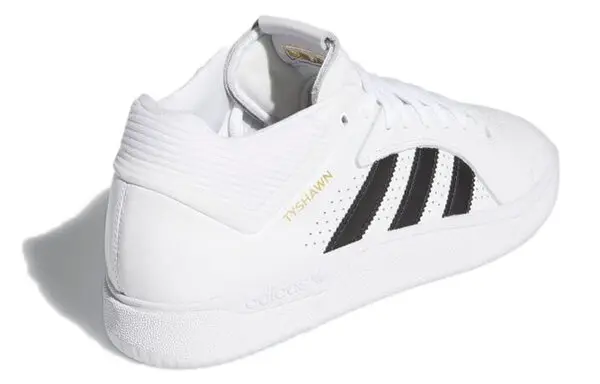 Adidas Tyshawn Mid Top Sneakers - White/black
