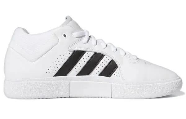 Adidas Tyshawn Mid Top Sneakers - White/black