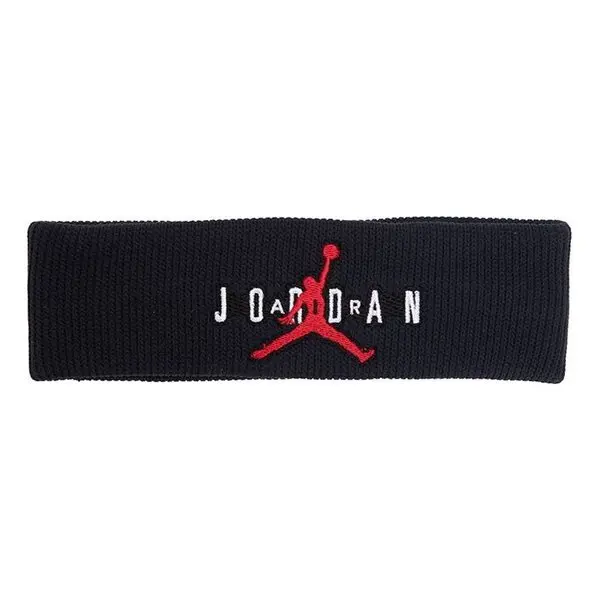 JORDAN Jumpman Terry Headband - Black/red/white