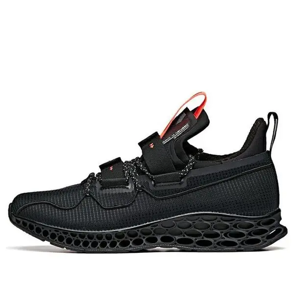 ANTA A-flashfoam Low Top Athletic Sneakers - Black