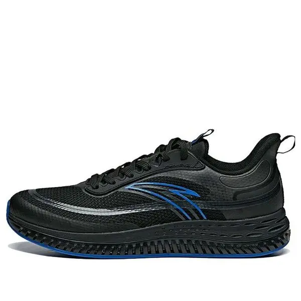 ANTA Night Walker Sneakers - Black/blue