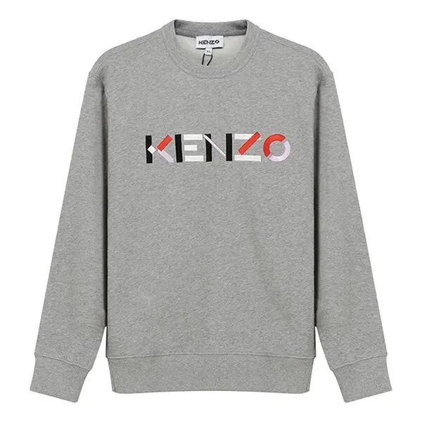Kenzo Crewneck Sweatshirt With Embroidered Logo