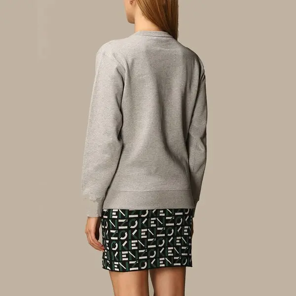 Kenzo Crewneck Sweatshirt With Embroidered Logo