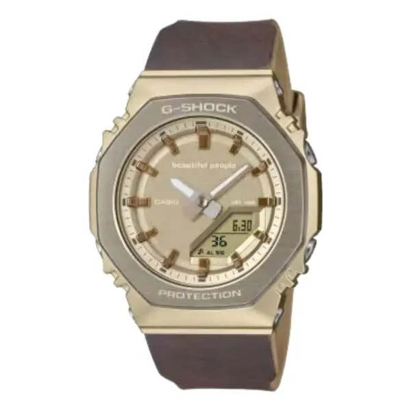 Casio G-shock Analog-digital Watch - Gold/brown