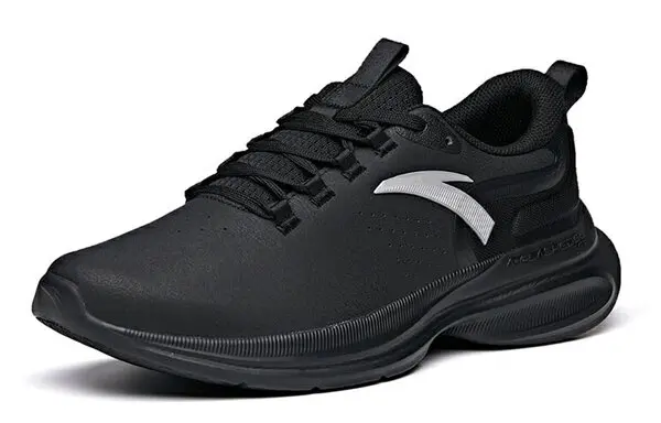 ANTA Running Series Lace-up Sneakers - Black