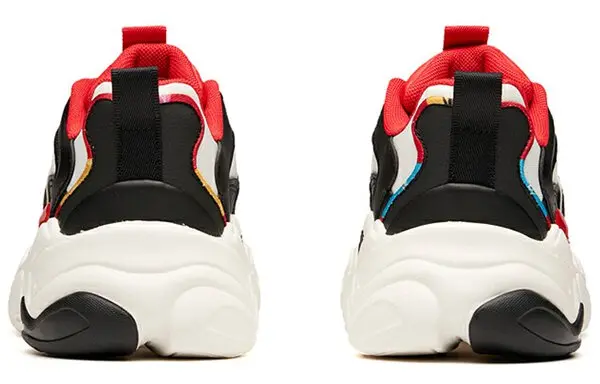 ANTA Grand Slam Athletic Sneakers - Black/white/red