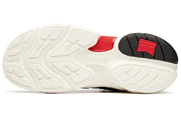 ANTA Grand Slam Athletic Sneakers - Black/white/red